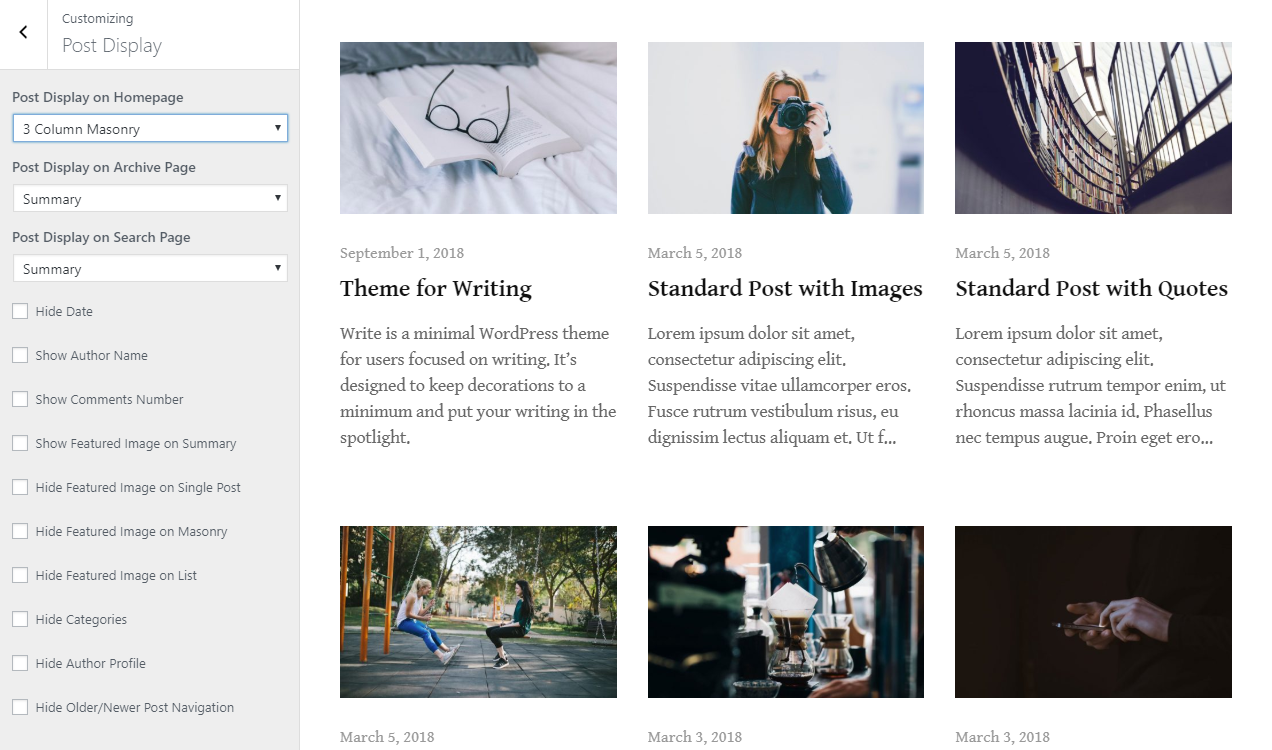 Write WordPress Theme | Themegraphy