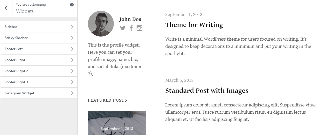 Write WordPress Theme | Themegraphy